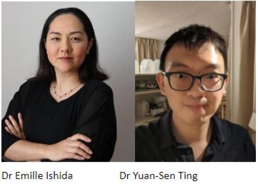 Emille Ishida and Yuan-Sen Ting.JPG | The Royal Astronomical Society